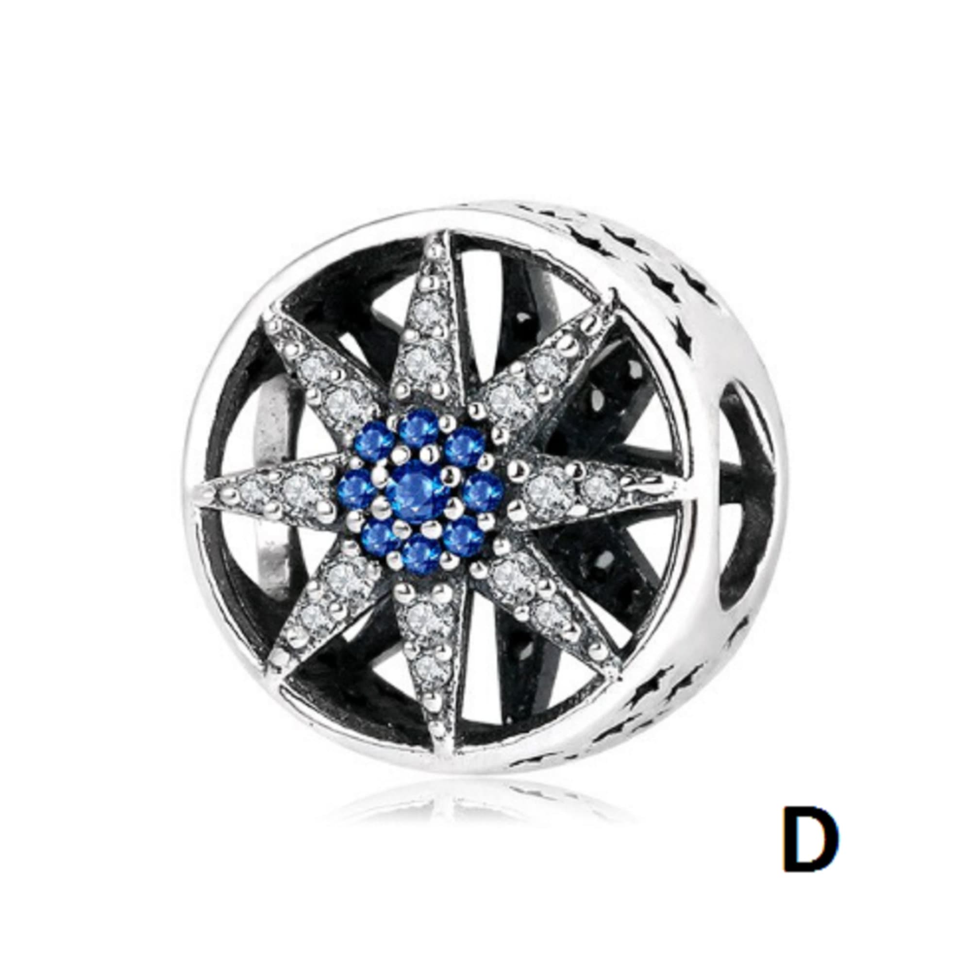 Daisy Flower Pandora Charms Birthstones Charm for Pandora - Etsy UK