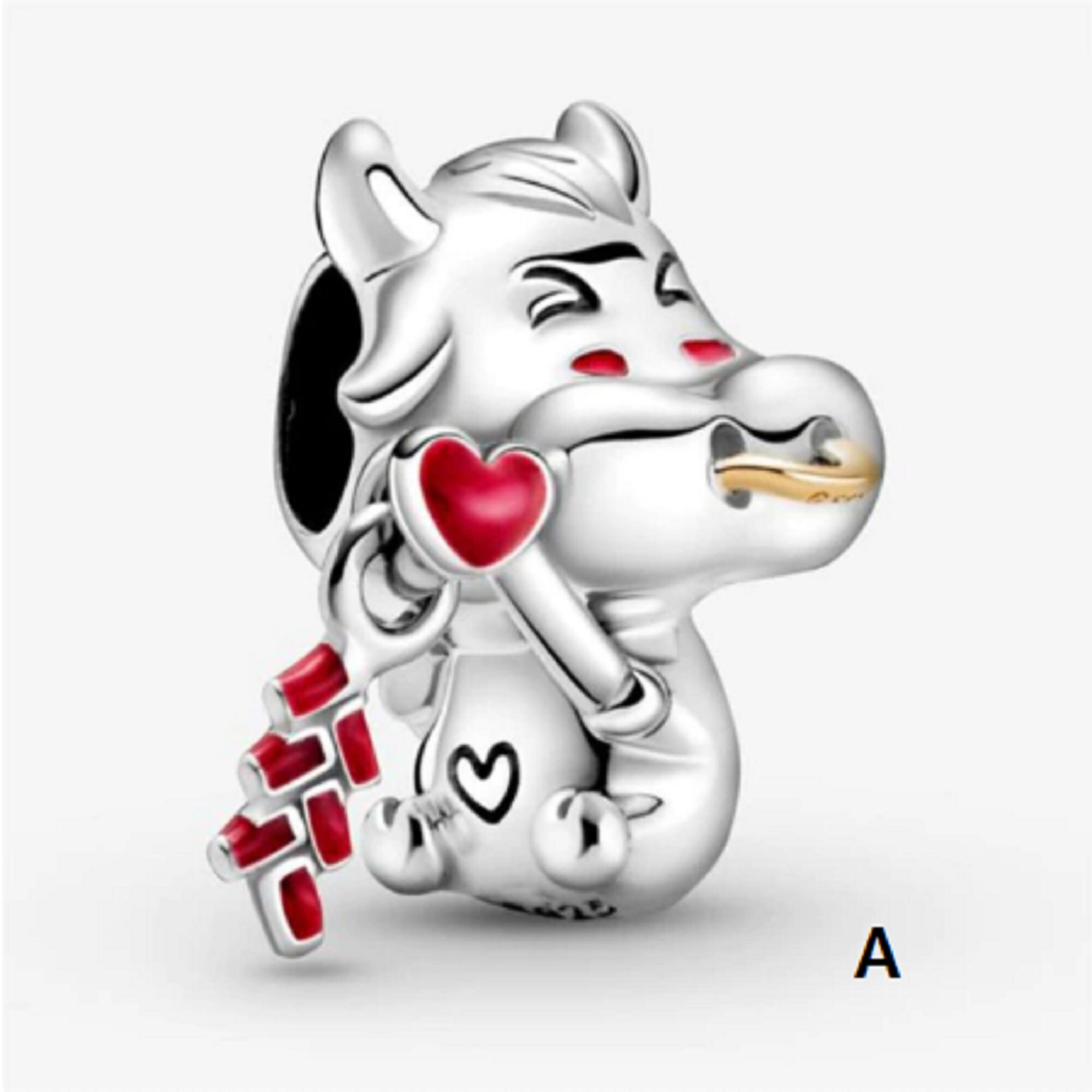 Calf Mahjong Charms Cute Ox Charms for Pandora - Etsy