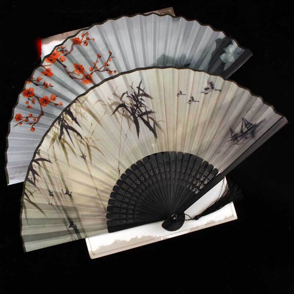 Bamboo Fan - Etsy