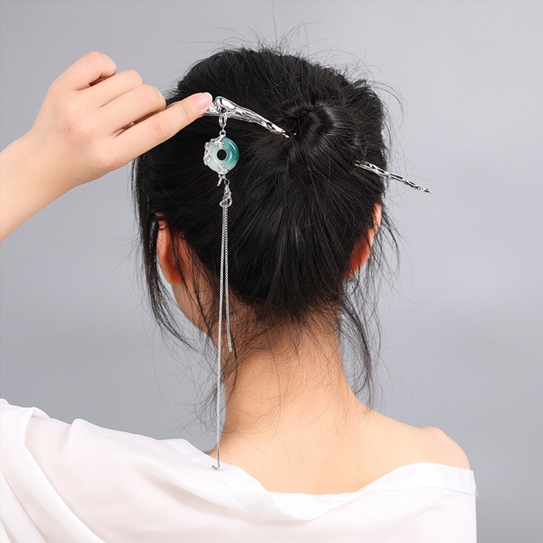 Dragon Pattern Hairpins, Retro Hairpins, Hanfu Hairpins, Tassel ...