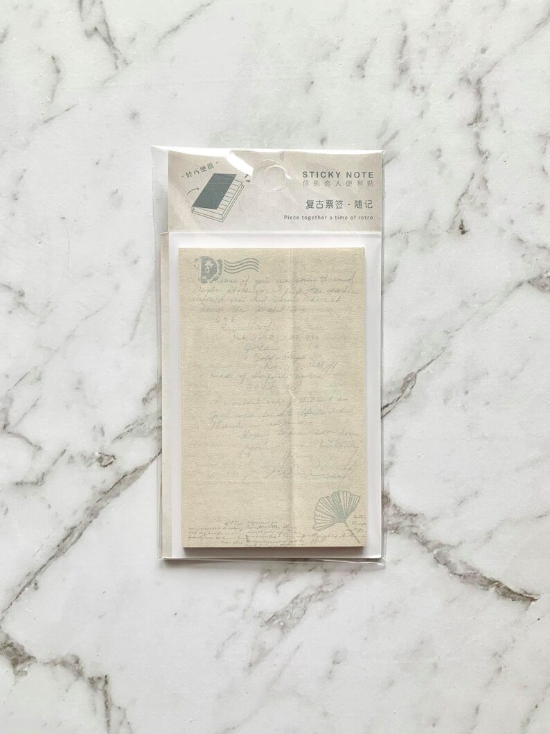 Vintage-themed Sticky Notes - Etsy Australia