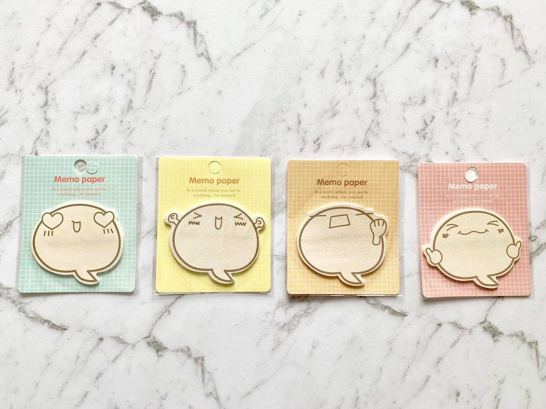 Emoji Sticky Notes - Etsy