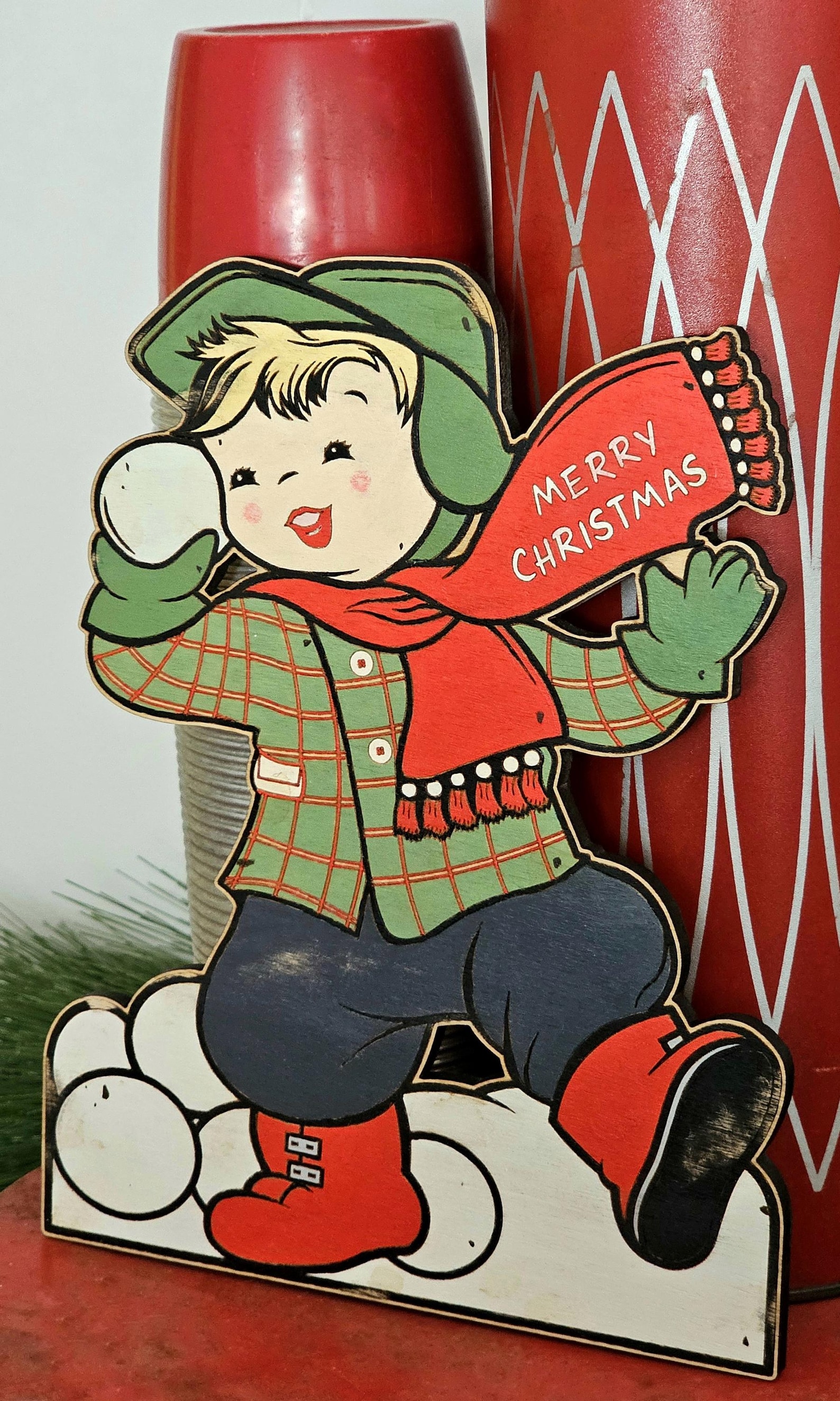 Vintage Style Christmas Sign - Coffee Bar Christmas Decor - Farmhouse ...