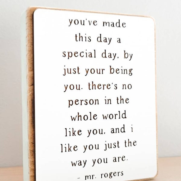 Mr Rogers Sign Special - Etsy