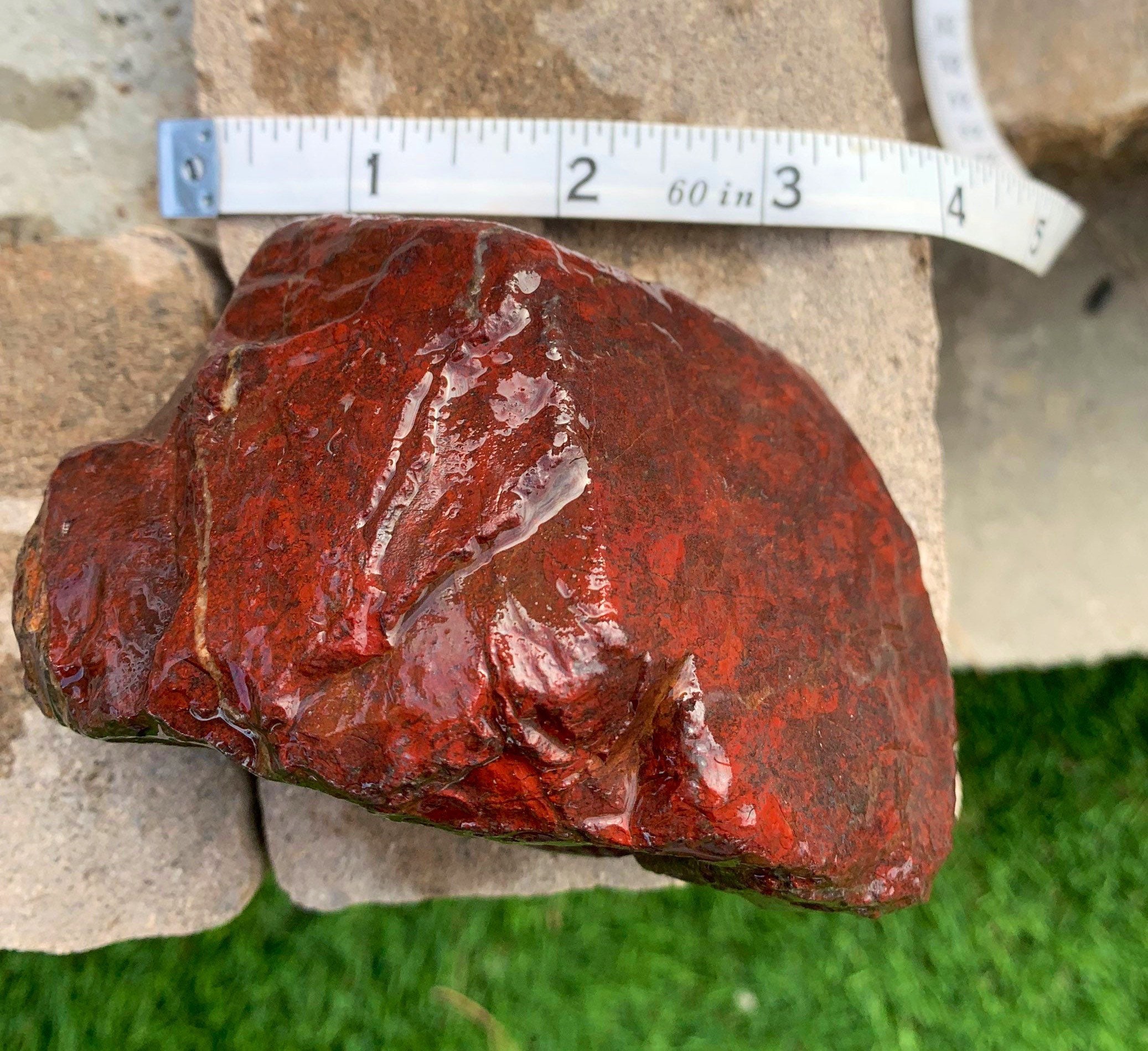 Large Arizona Red Jasper Stone: Rough for Slabs, Cabbing, Etc - Etsy