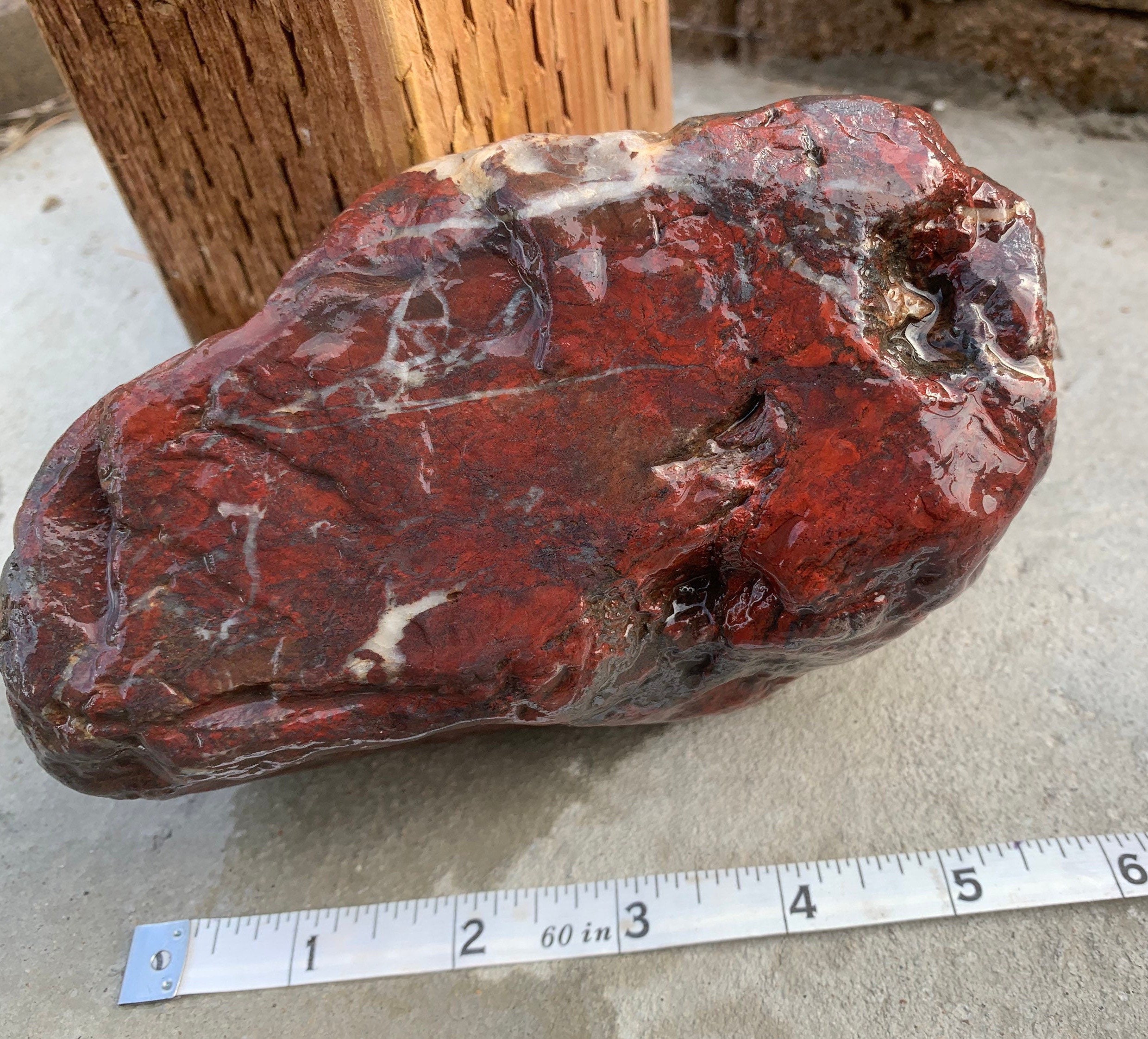 Large Arizona Red Jasper Stone: Rough for Slabs, Cabbing, Etc - Etsy