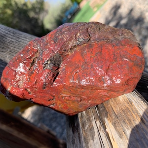Large Arizona Red Jasper Stone: Rough for Slabs, Cabbing, Etc - Etsy