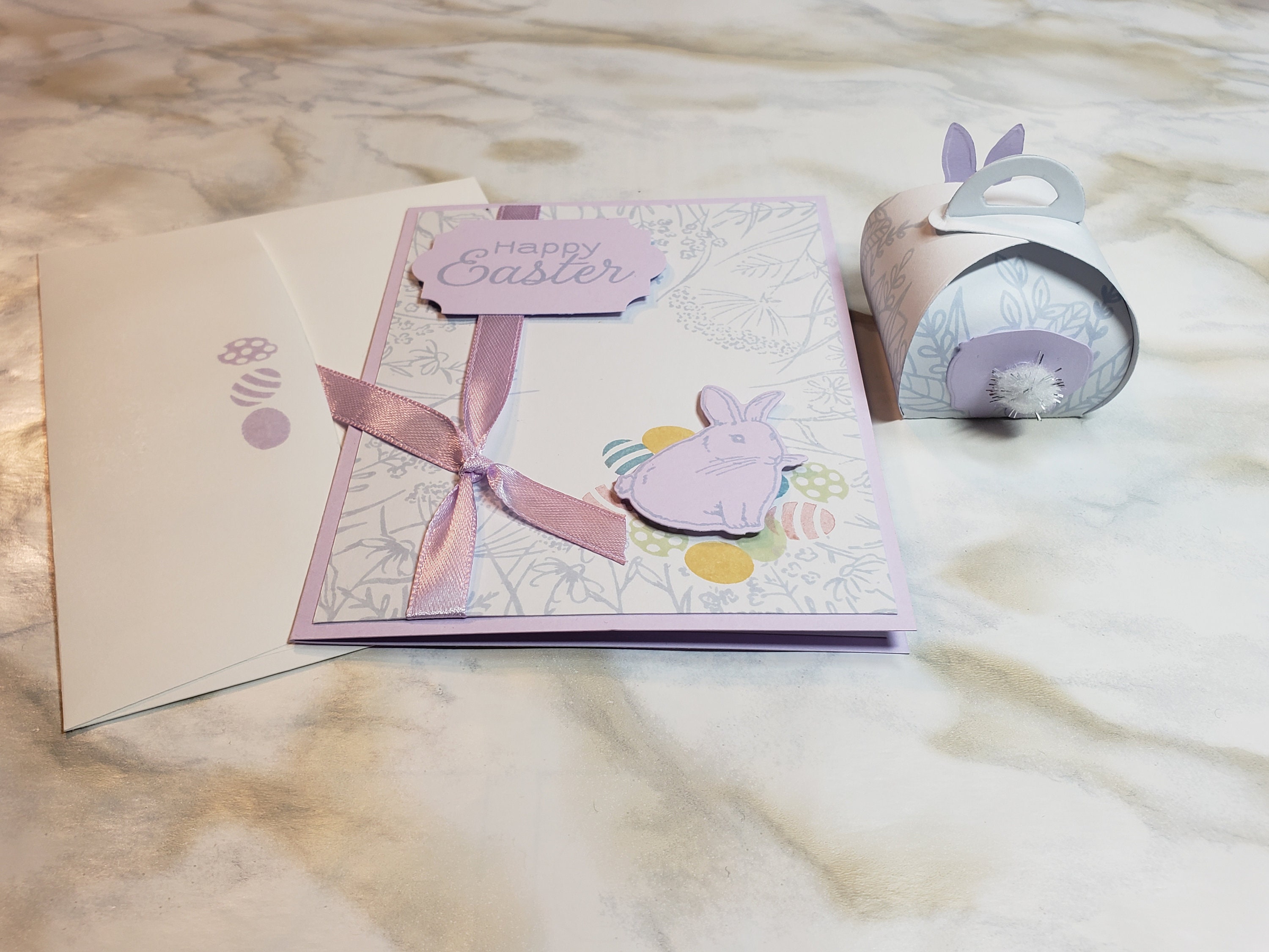 Handmade Easter Cards With Matching Mini Gift Boxes Pastel Set - Etsy