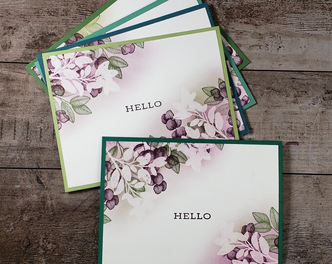 Handmade Greeting Card Assortment - Set of 5-birthday - Anniversary ...