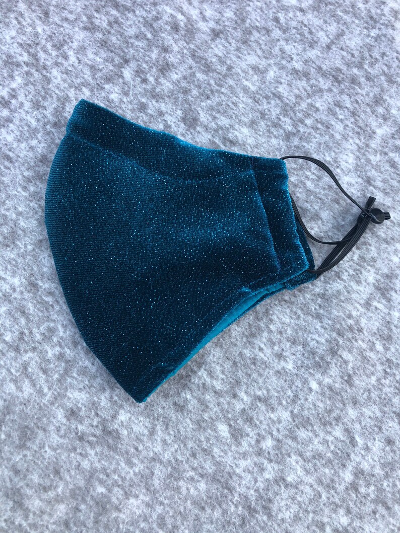 Face Mask With Nose Clip and Adjustable Ear Elastics - Etsy