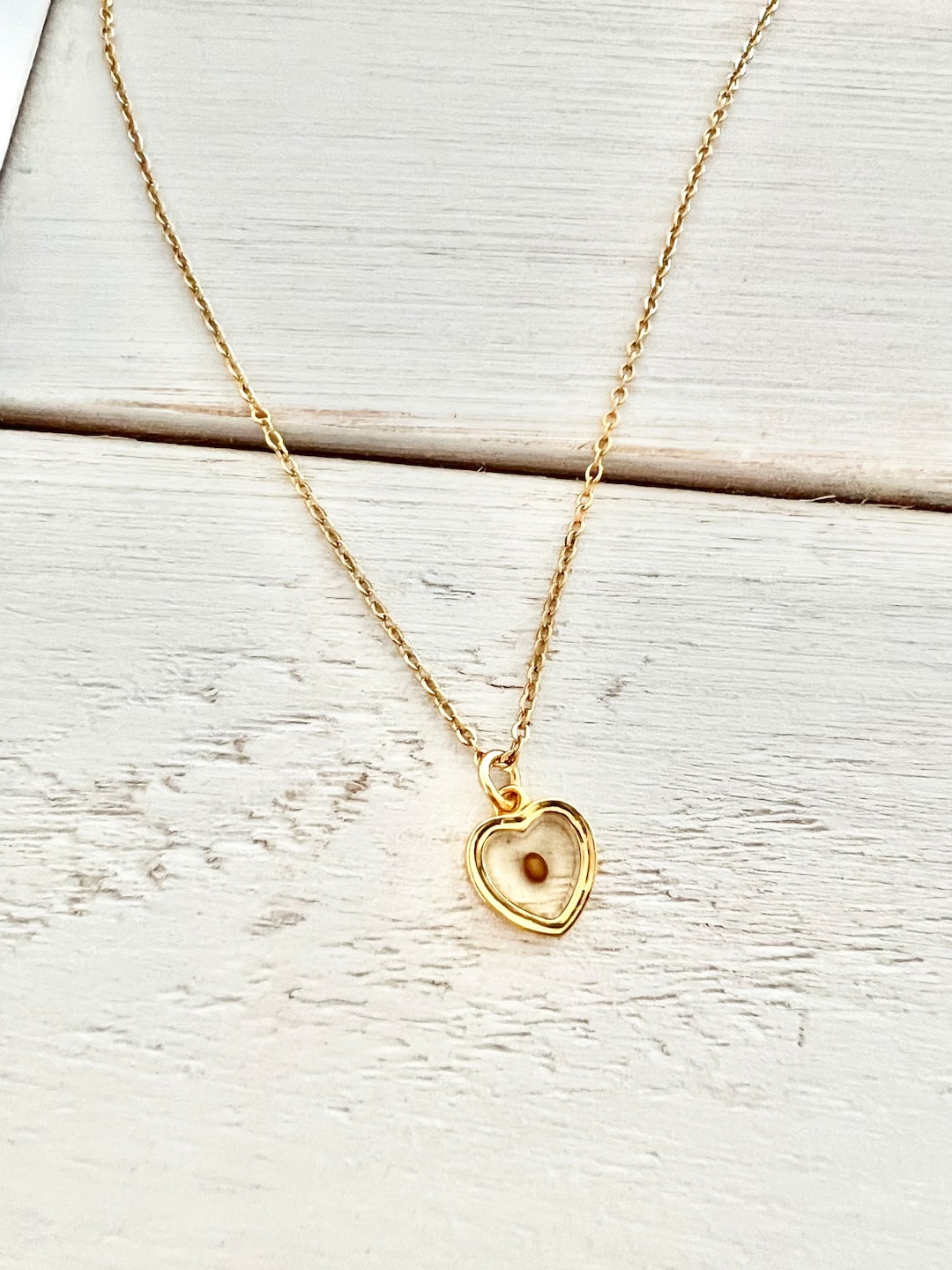 14k Gold Filled Mustard Seed Necklace | Faith Necklace | Gift for Her ...
