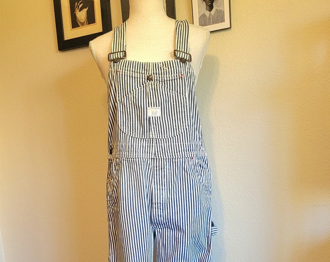 1960's BIG MAC Conductor Striped Overalls - Etsy