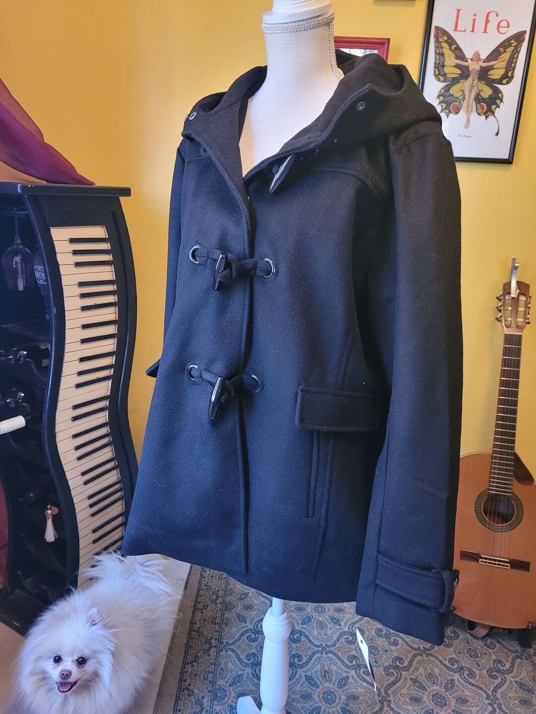 Never Worn PENDLETON Wool Sailor Style Jacket With Hood / Women's XXL ...