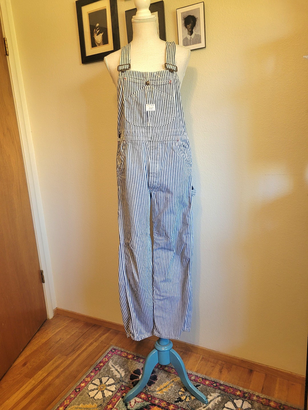 1960's BIG MAC Conductor Striped Overalls - Etsy
