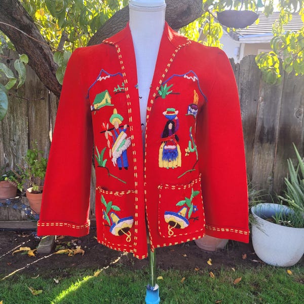 Mexican Tourist Jacket - Etsy