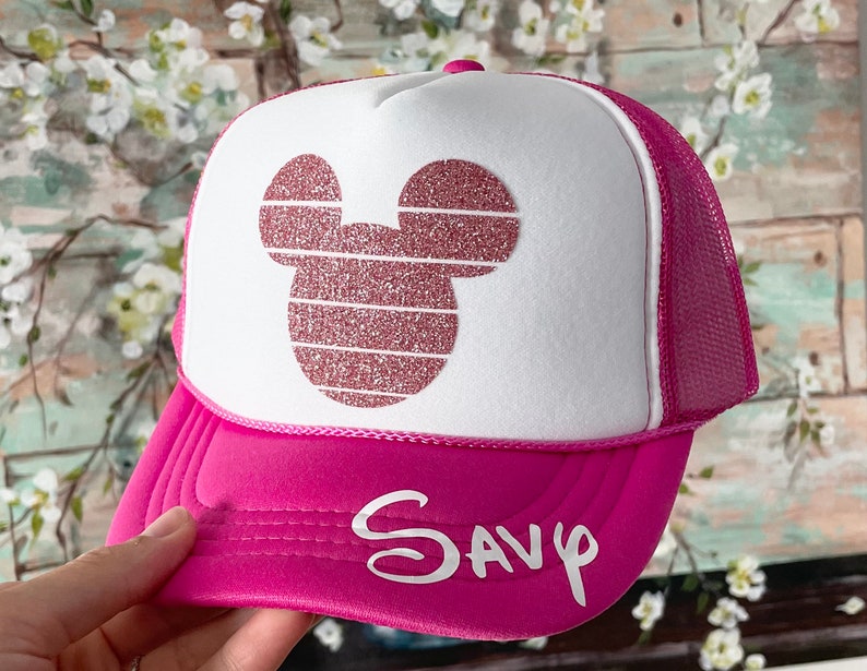 Customized Mickey Mouse Adult/youth/kid/baby Trucker Hat - Etsy