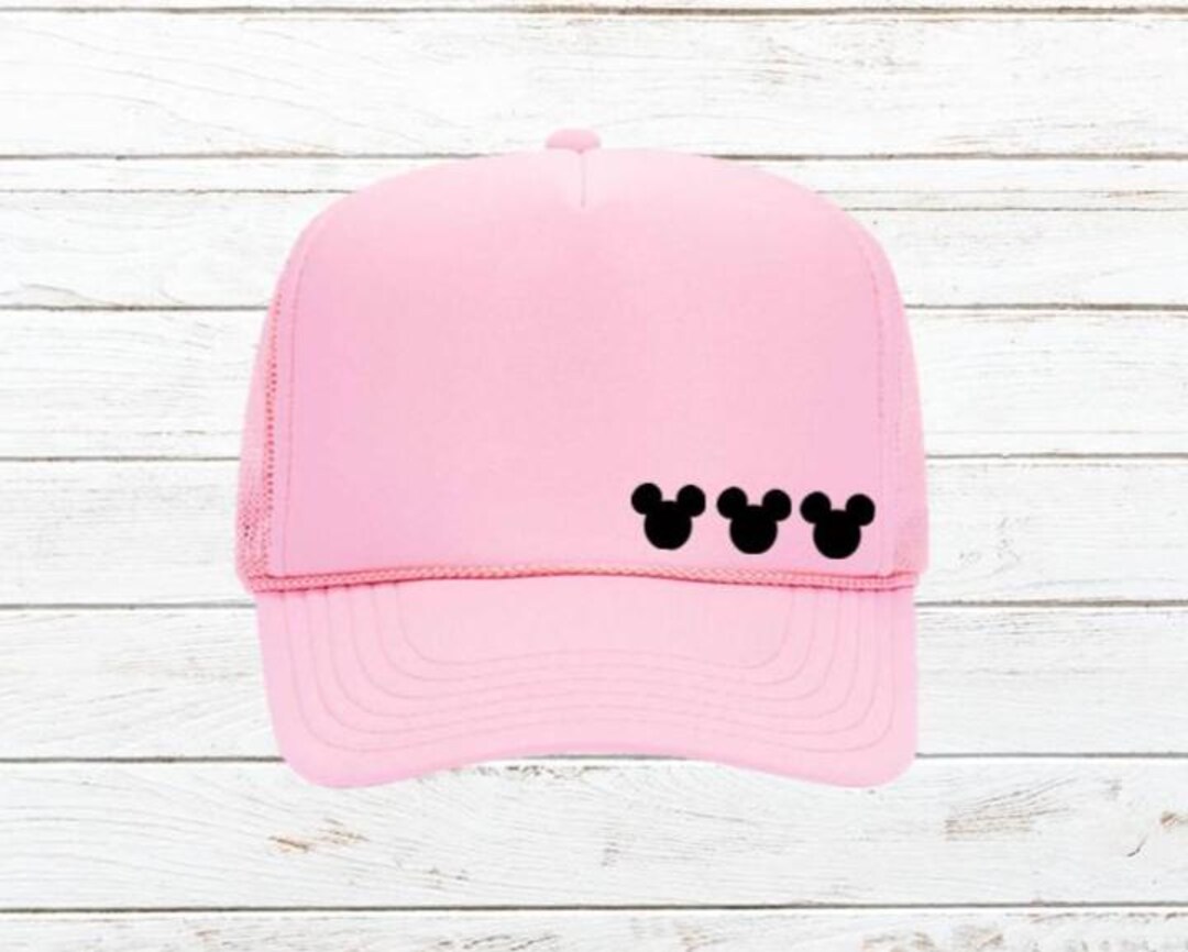 Personalized Mickey Mouse Trucker Hat - Etsy
