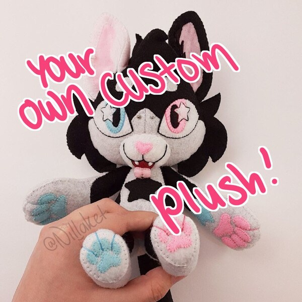 Fursona Plush Toy - Etsy