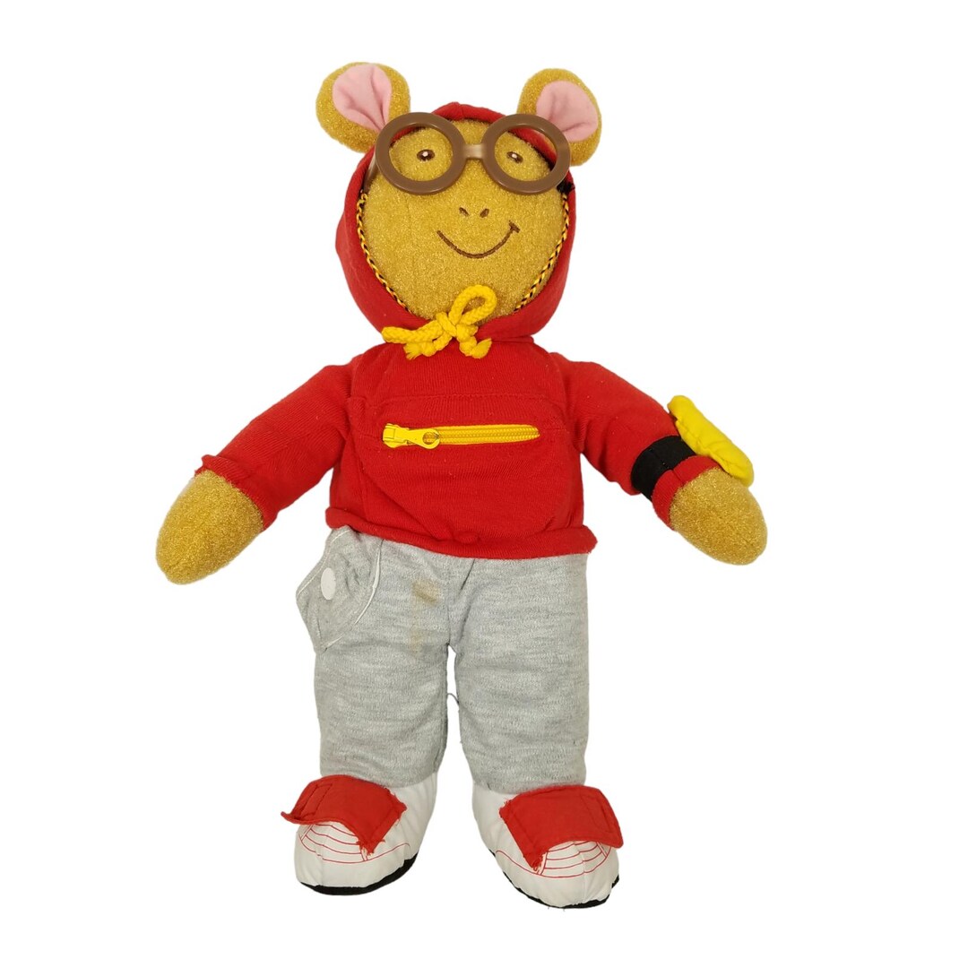 Playskool Hasbro Dress Me Arthur Vintage 16" Plush Stuffed Animal Toy ...