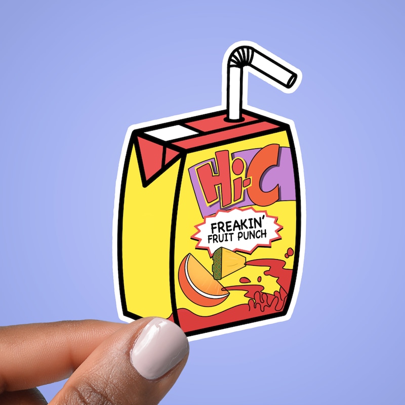 Kawaii Juice Box Stickers - Etsy