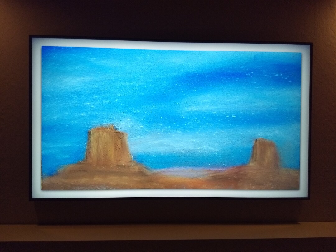 The Frame TV Digital Downloadfrom an Original Pastel Painting for Your ...