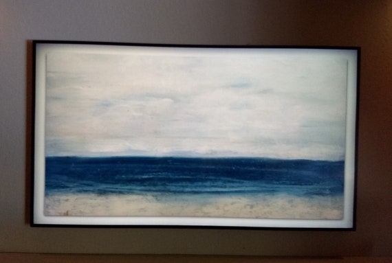 The Frame TV Digital Downloadfrom an Original Pastel | Etsy
