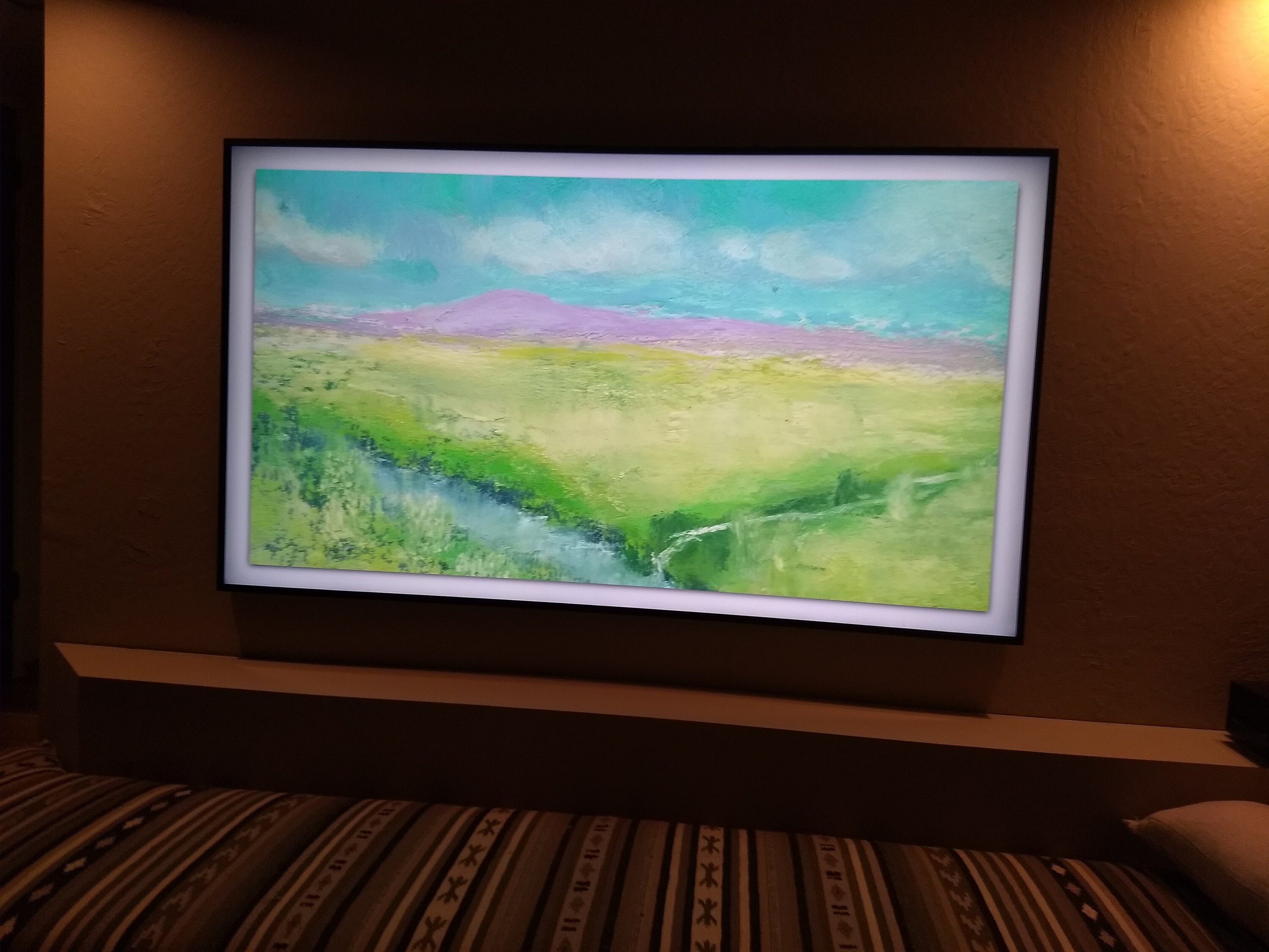 The Frame TV Art--a Fine-art Original Pastel Painting for Your Samsung ...