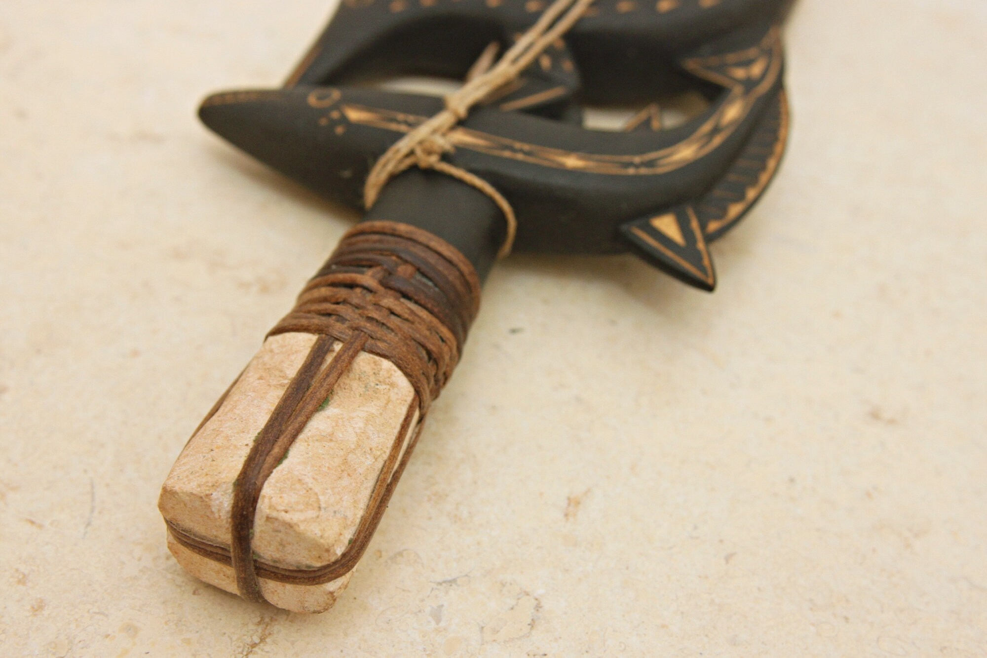 Hand Carved Tribal Frigate Bird Hunting Sculpture - Decor Ornament ...