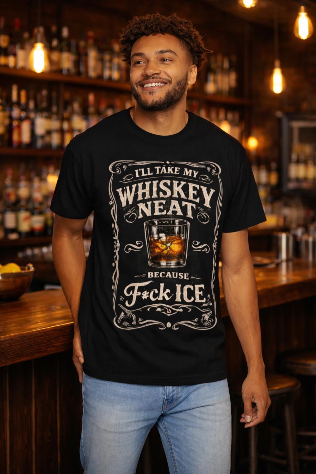 I'll Take My Whiskey Neat Protest Shirt | Political Statement Tee - Etsy