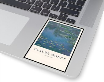 Monet Water Lilies Stickers - Etsy