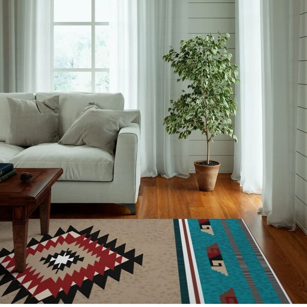 Native American Rug - Etsy