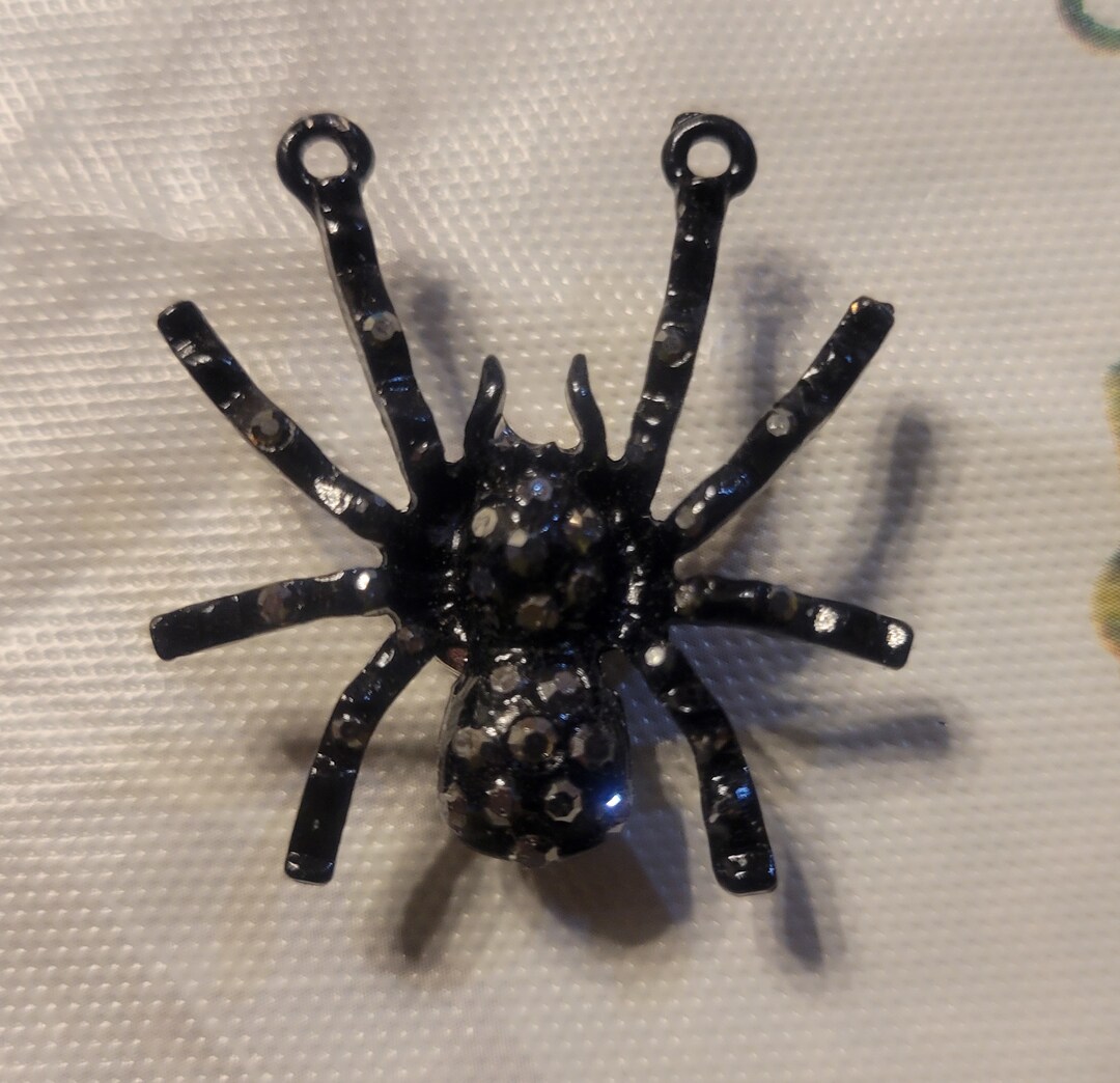 Jeweled Spider Needle Minder - Etsy