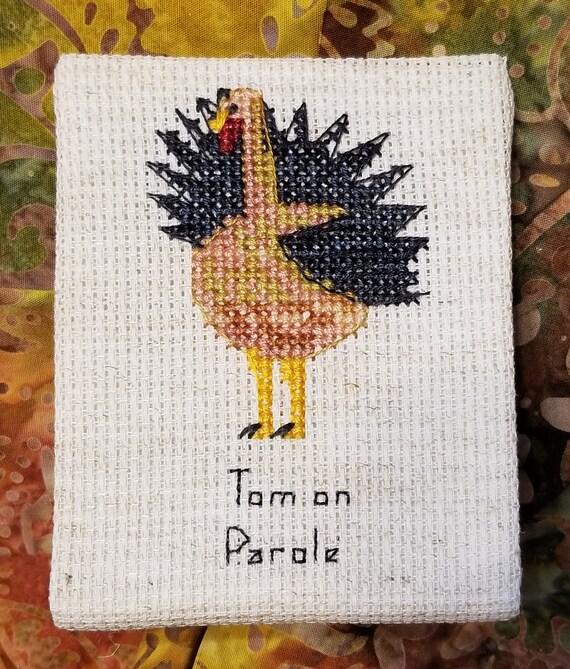 Tom on Parole Cross Stitch Pattern | Etsy