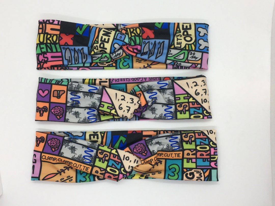 Surgery Terms Headband - Etsy