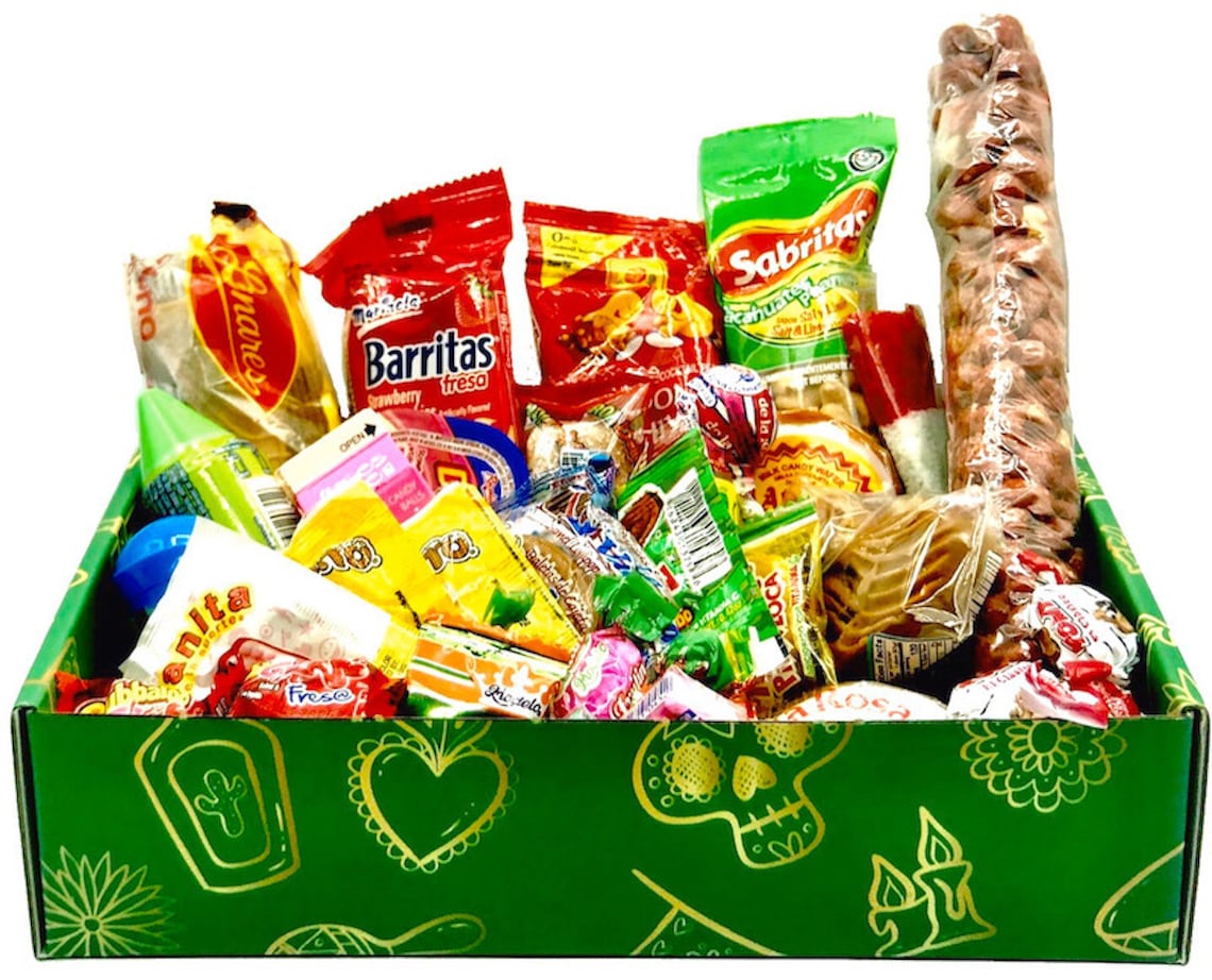 4 Mexican Snacks Boxes Mexican Candy Spicy Mexican Candy Etsy