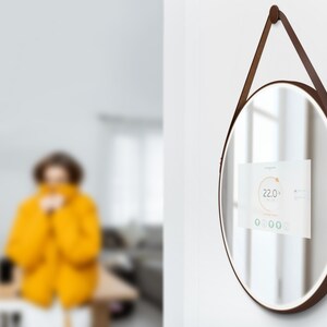 Smart Mirror LED and Touch Screen With Leather Strap - Etsy