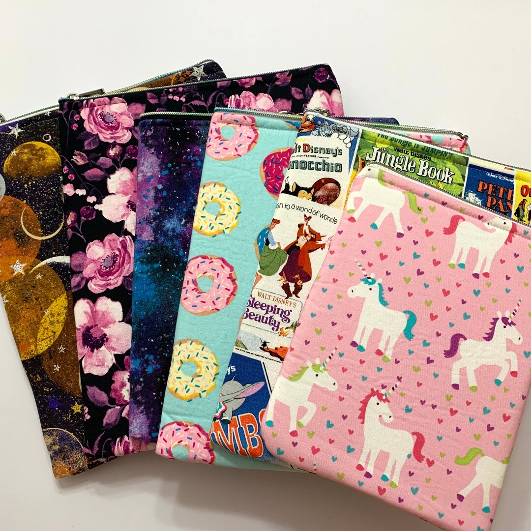 Padded Book Sleeve With Zipper - Etsy