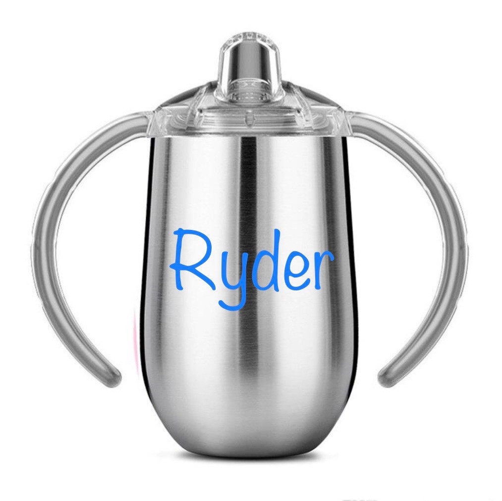 Personalized Stainless Steel Sippy Cup - Etsy