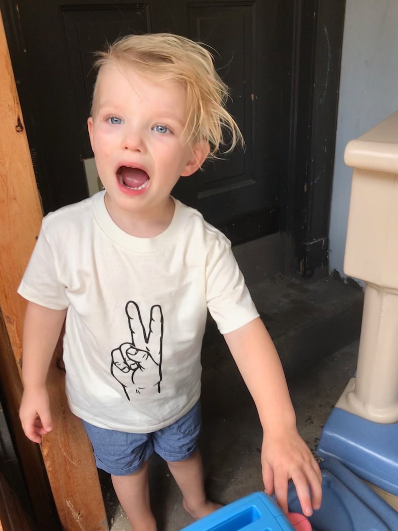 Peace Sign T-shirt Graphic Tee Toddler Tee Baby Tee - Etsy