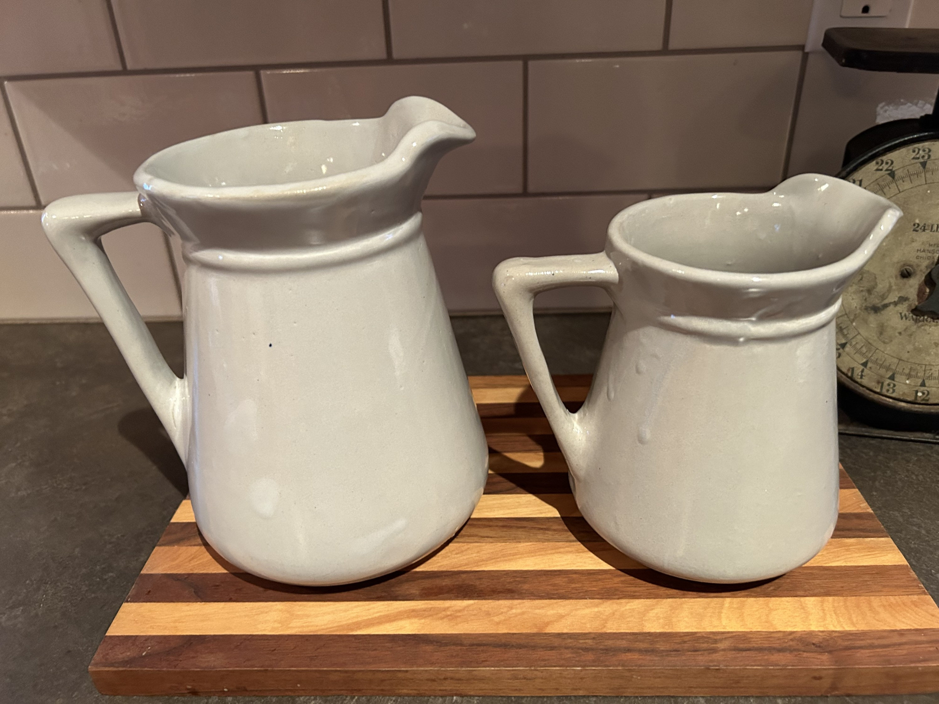 Western Pottery Milk & Creamer Pitchers 2 - Etsy