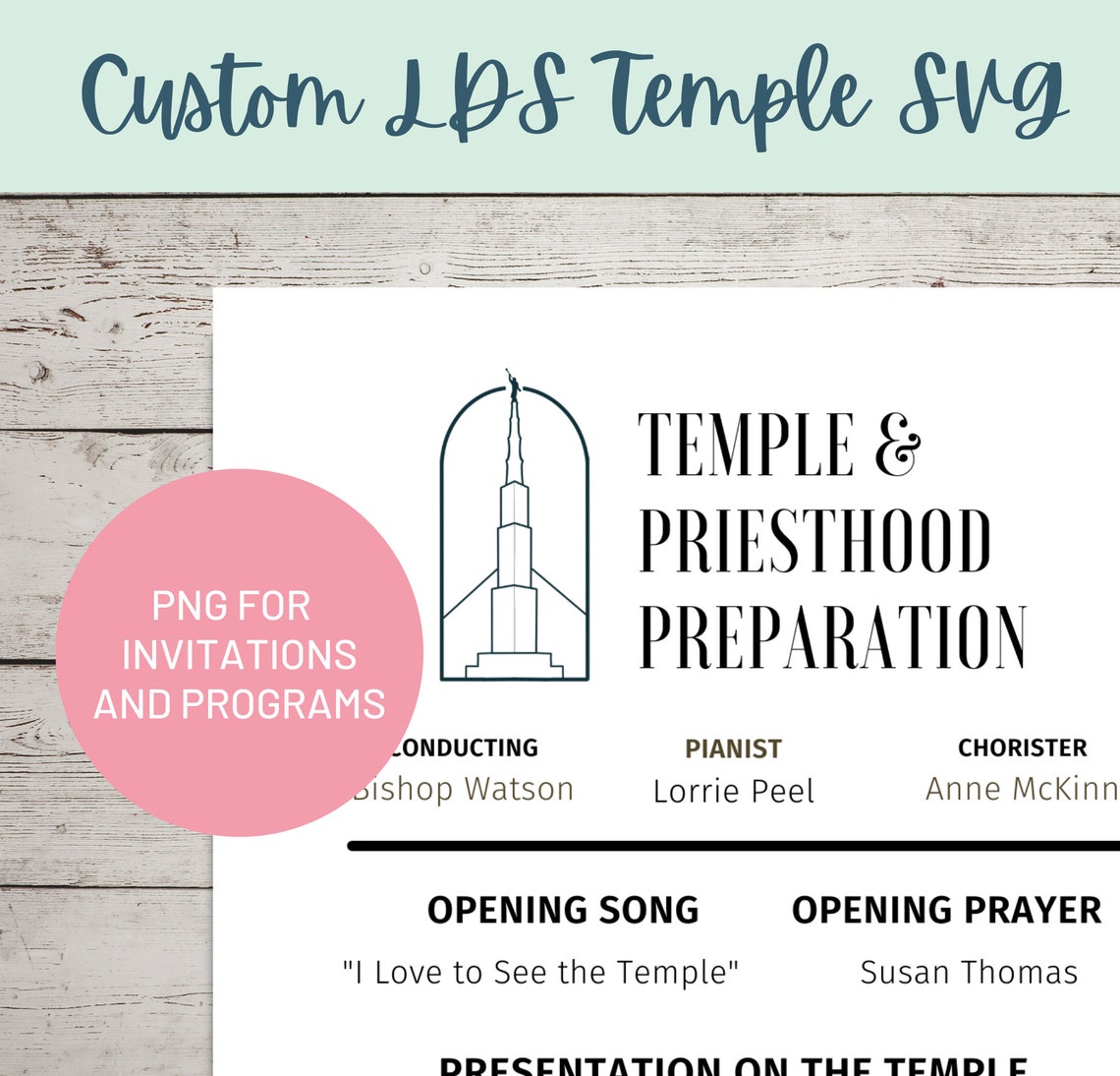 Custom LDS Temple SVG Cut File and PNG Sihouette Cricut - Etsy