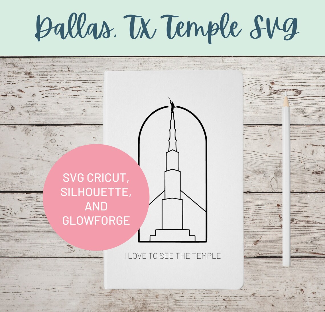 Custom LDS Temple SVG Cut File and PNG Sihouette Cricut - Etsy