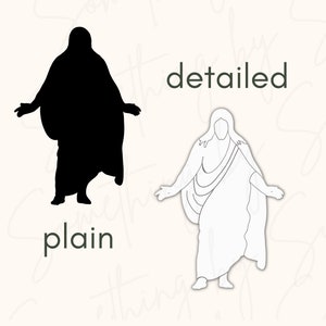 Christus SVG Cut File Jesus LDS Vector Clipart Png for - Etsy Australia