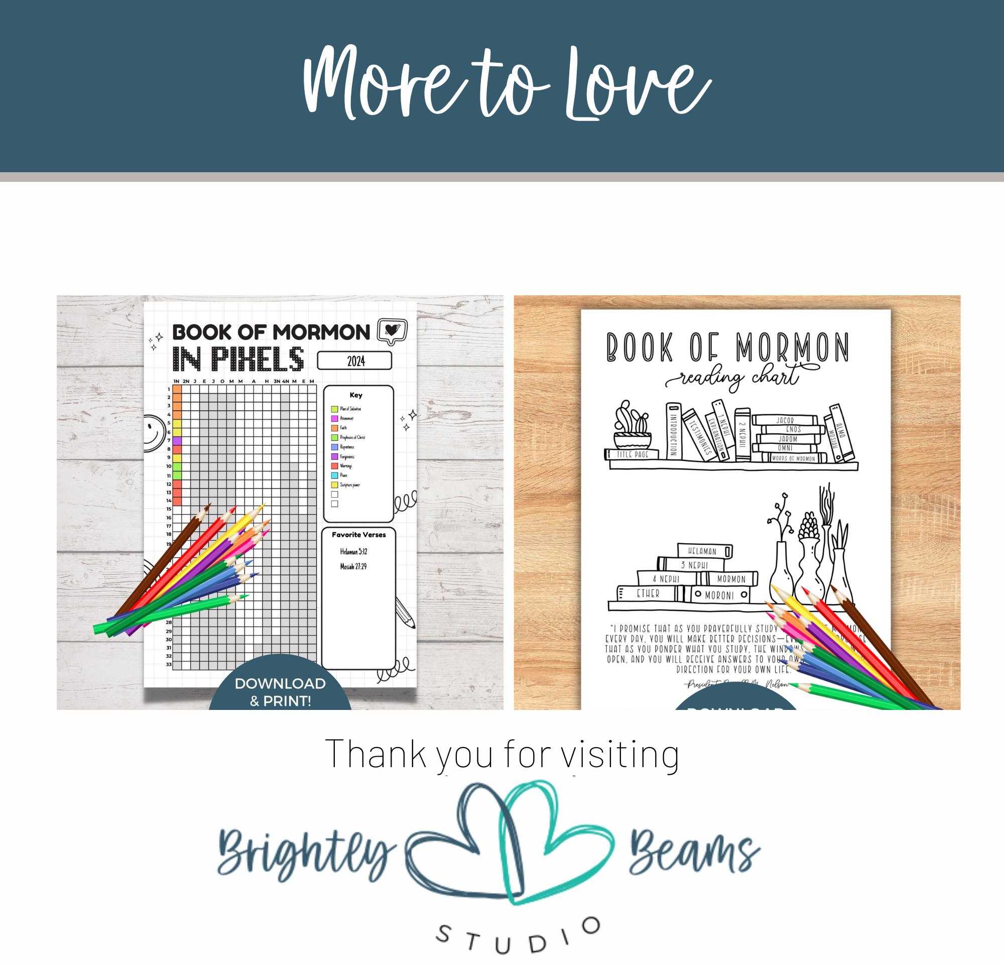 My Covenant Path Printable Bookmark for LDS Primary and Youth | Instant ...