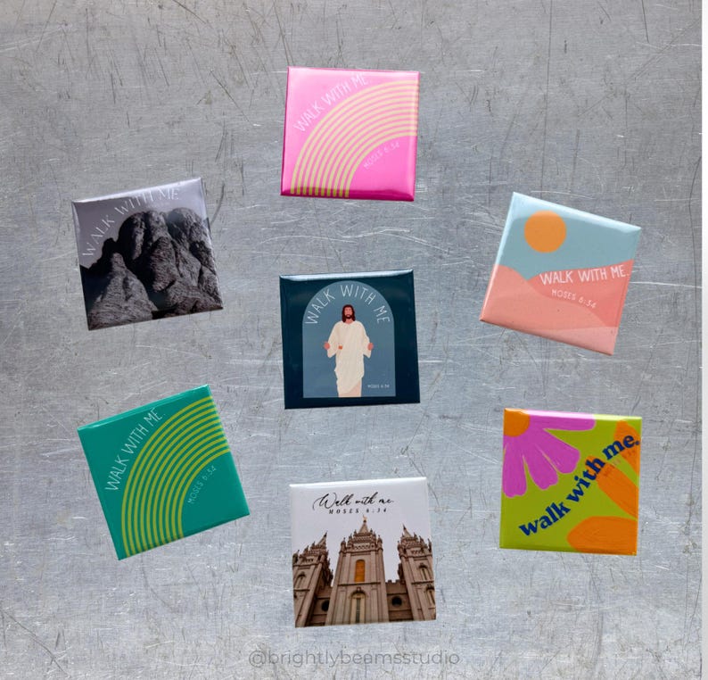 LDS Youth Theme Magnets | Walk With Me 2026 - Etsy