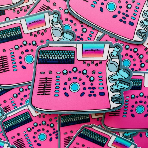 Ultrasound Tech Sticker-sonography-sonographer - Etsy