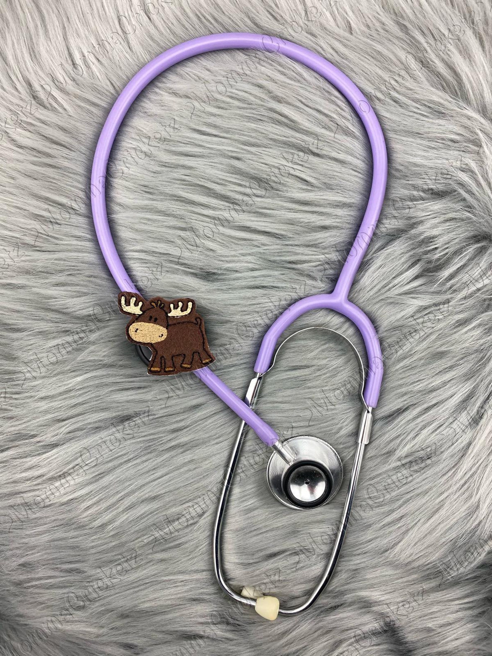 Cute Moose Badge Reel Wildlife Badge Reel Doctor Teacher | Etsy