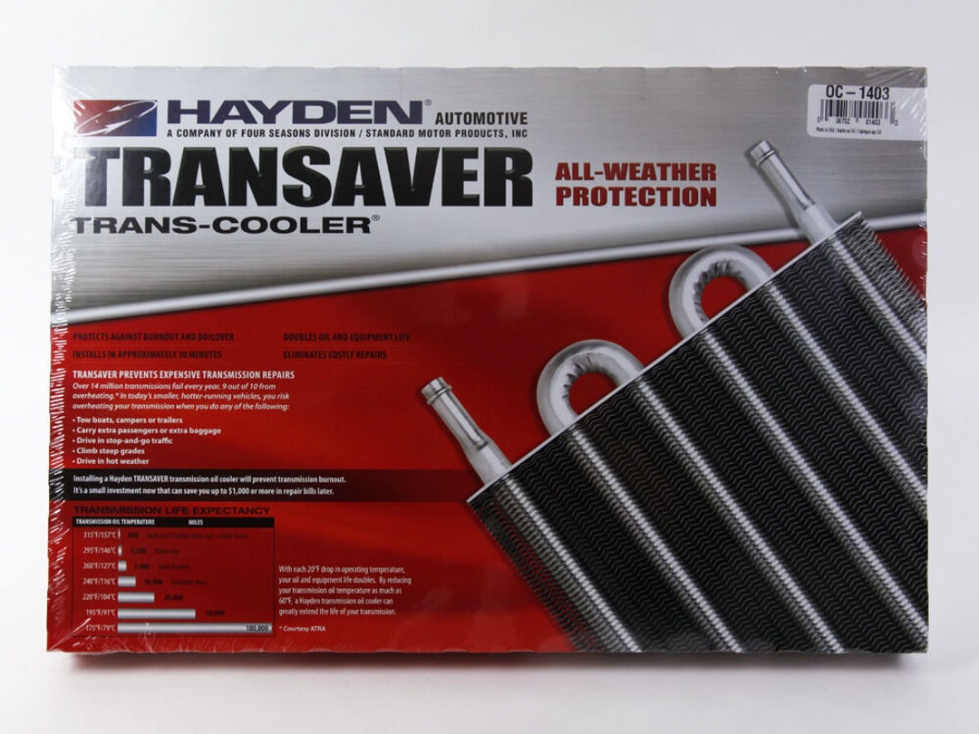 HAYDEN TRANSMISSION COOLER 1676 Normal Duty 676 Oc 1676 - Etsy