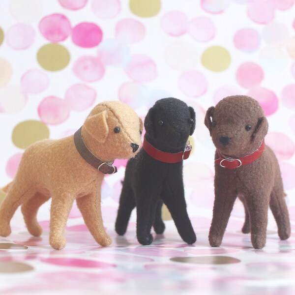 Felt Labrador - Etsy