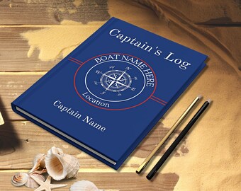 Nautical Log Book - Etsy